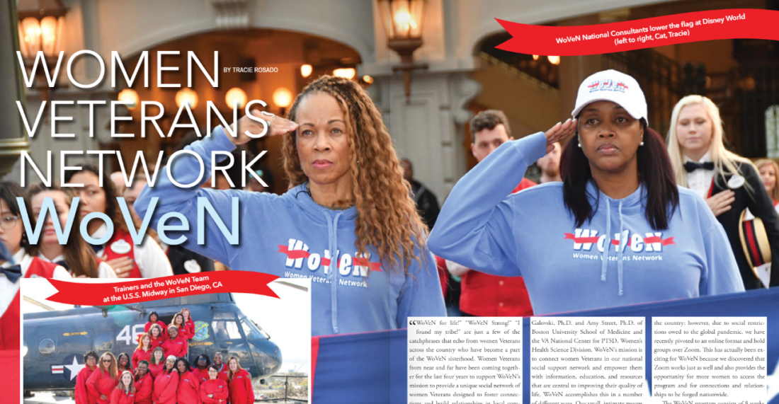 WoVeN Featured in AVOW Magazine | WoVeN I Women Veterans Network